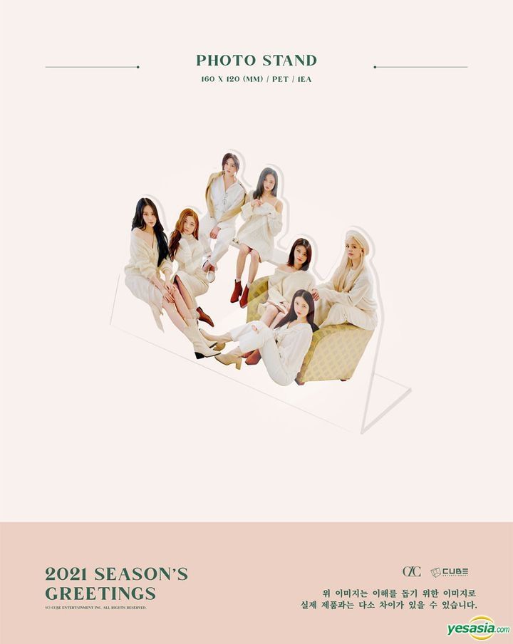 YESASIA: CLC 2021 Season's Greetings FEMALE STARS,Celebrity Gifts,PHOTO ...