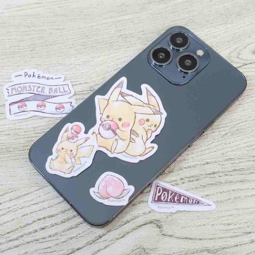 YESASIA: Image Gallery - Pokemon Mini Deco Sticker (Pikachu A) - North ...