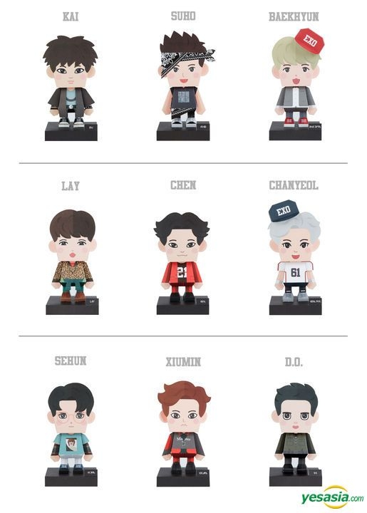 YESASIA: EXO - Paper Craft 5th Anniversary (Xiu Min) GROUPS,GIFTS ...