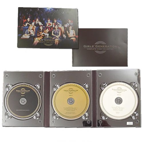 YESASIA: GIRLS' GENERATION COMPLETE VIDEO COLLECTION (3DVD + Poster) (First Press Limited ...