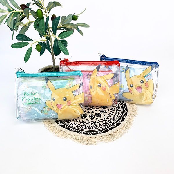YESASIA: Pokemon Pouch Set (Pikachu & Water Type) - T'S Factory ...