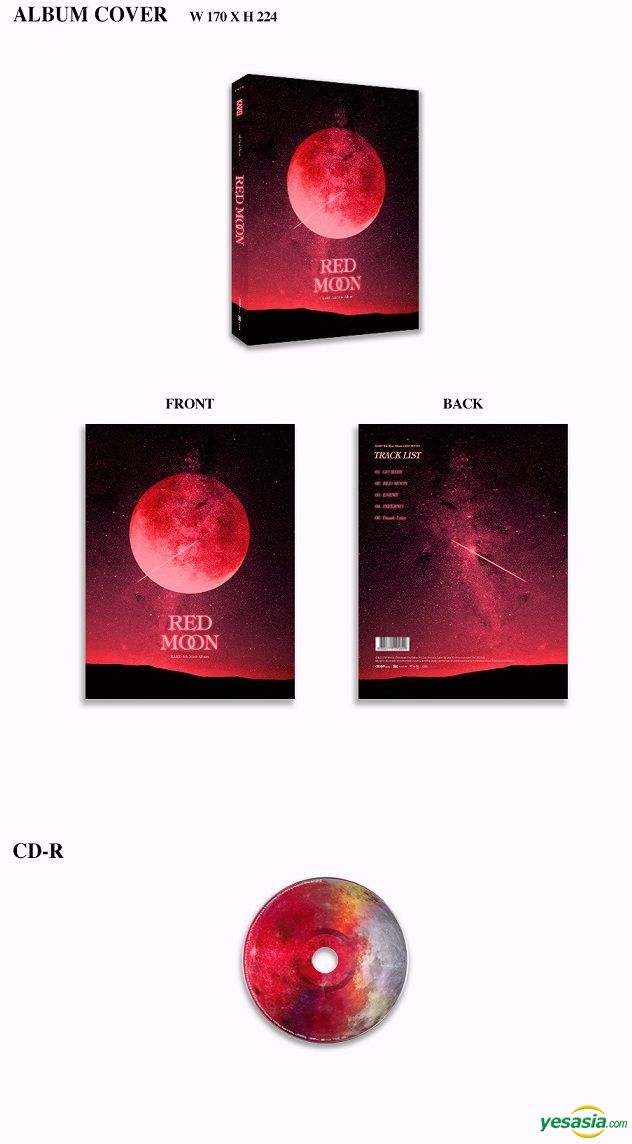YESASIA: KARD Mini Album Vol. 4 - RED MOON CD - KARD, Kakao ...