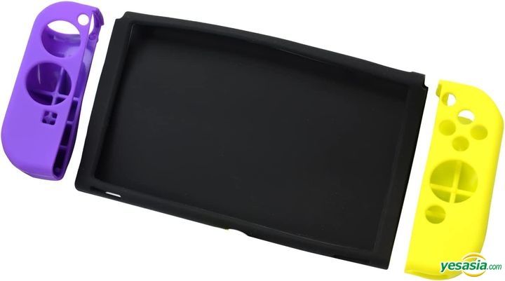 YESASIA: Nintendo Switch OLED Silicone Grip (Yellow x Purple) (Japan ...