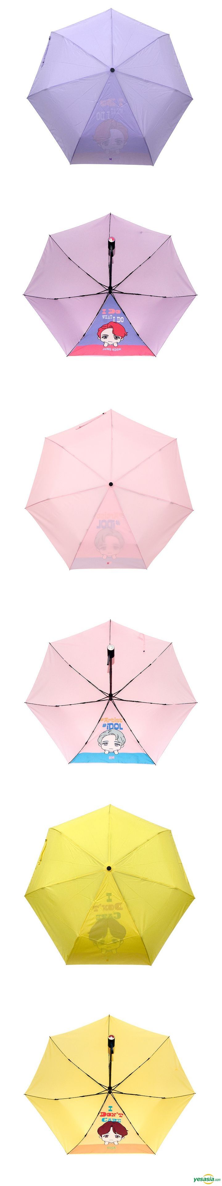 YESASIA: BTS - Character Member Folding Umbrella (Jin) MALE STARS,PHOTO ...