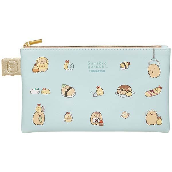 YESASIA: San-X Sumikko Gurash Flat Pouch (Tonkatsu) - San-X - Lifestyle ...