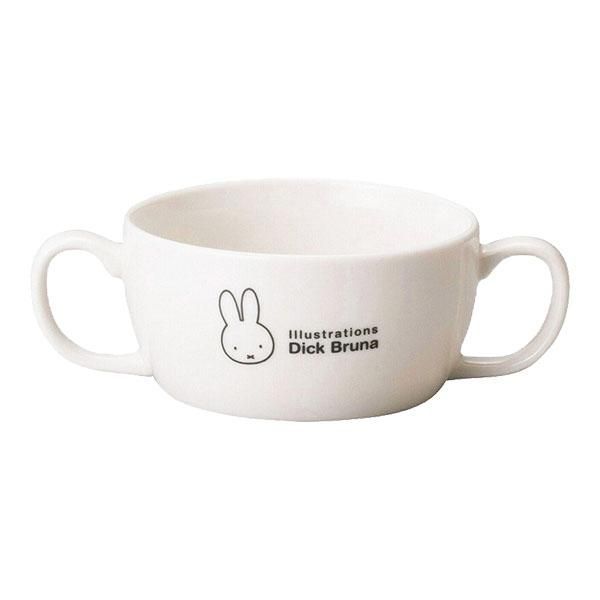 YESASIA: Miffy Ceramic Bowl with Handle 230ml (Apple) - Kanesho Toki ...