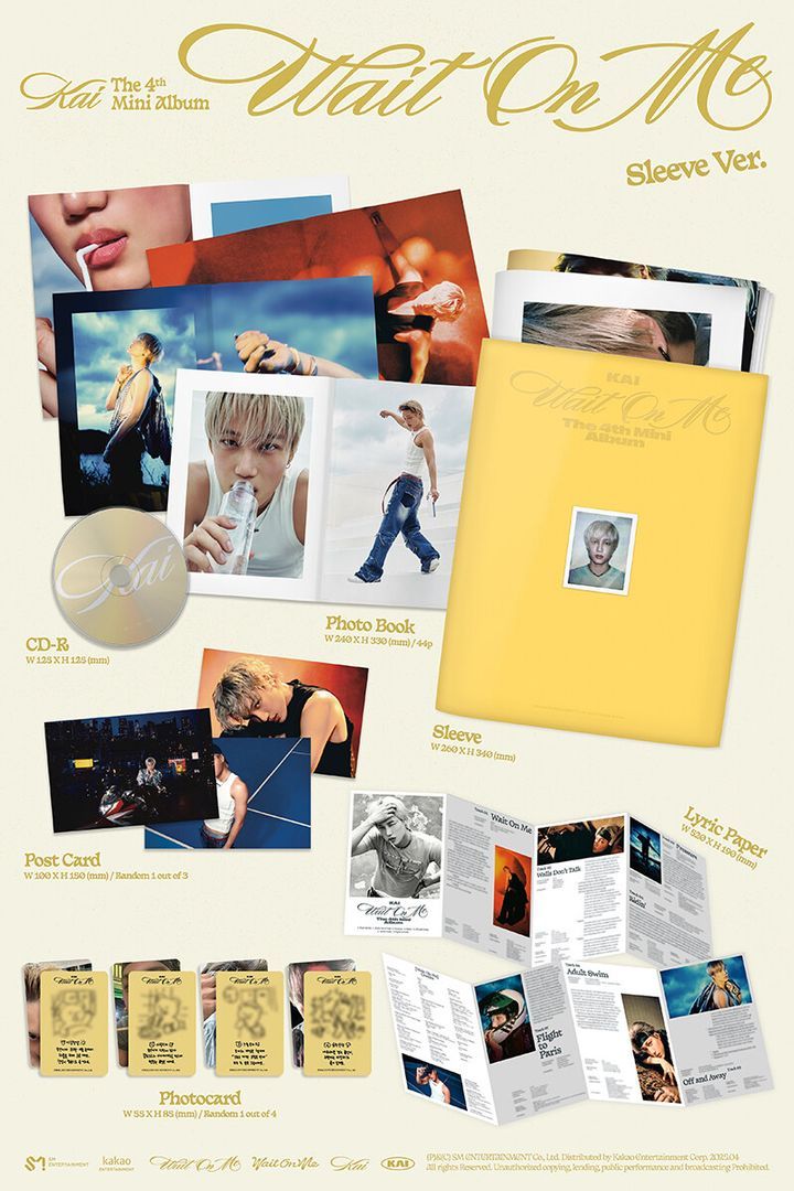 YESASIA : Kai Mini Album Vol. 4 - Wait On Me (Sleeve Version) 音樂 - Kai (EXO), SM Entertainment ...