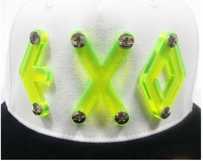YESASIA: EXO Official Goods - Cap (White) Celebrity Gifts,PHOTO/POSTER ...