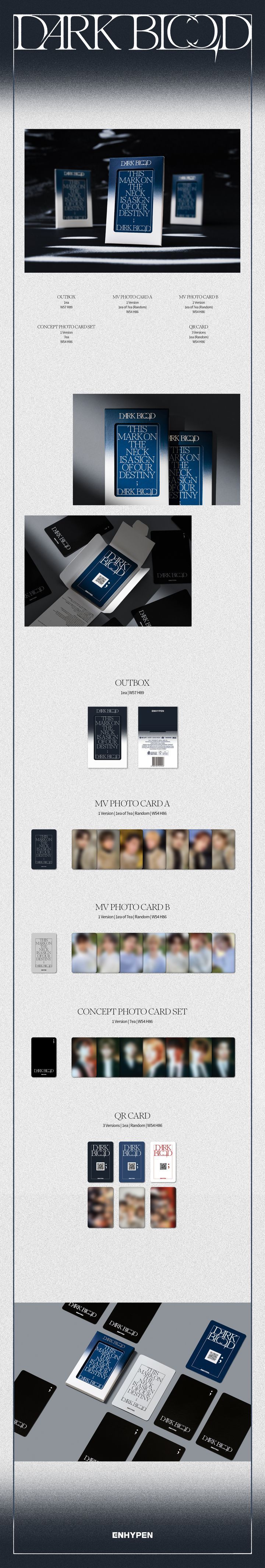 YESASIA: ENHYPEN Mini Album Vol. 4 - DARK BLOOD (Weverse Albums Version ... YESASIA: ENHYPEN Mini Album Vol. 4 - DARK BLOOD (Weverse Albums Version ...