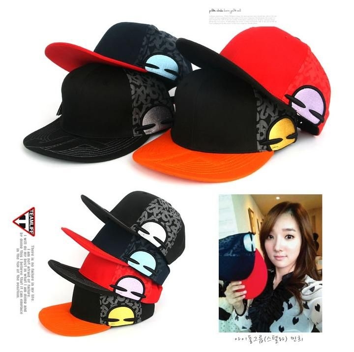YESASIA: Stellar Style - Side Face Hip Hop Cap (Black) GIFTS,PHOTO ...