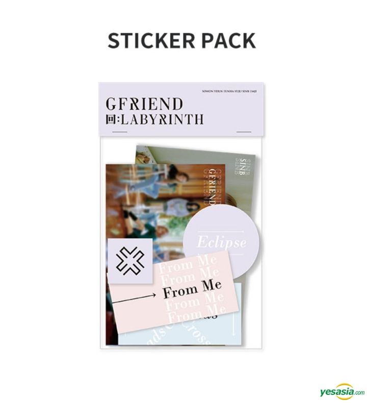 YESASIA: GFRIEND 'Labyrinth' Official Goods - Sticker Pack GIFTS,GROUPS ...
