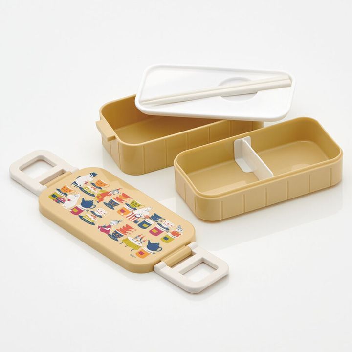 YESASIA: MOOMIN 2-Tier Lunch Box 600ml with Chopsticks - Skater - Lifestyle & Gifts - Free Shipping