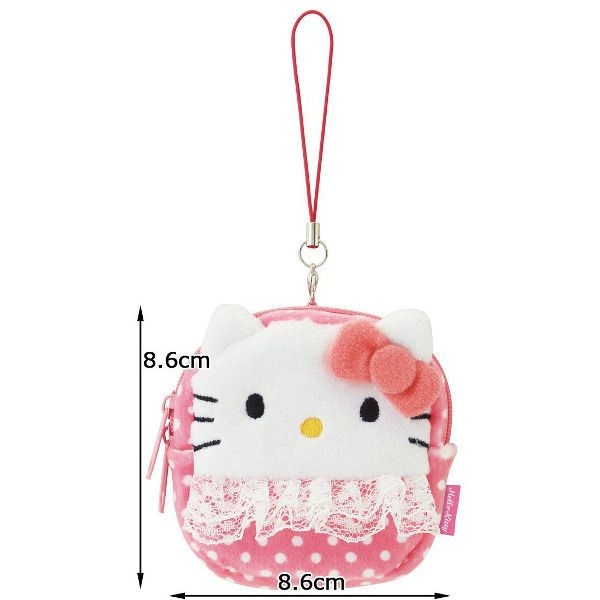 YESASIA: Hello Kitty Mini Pouch - Skater - Lifestyle & Gifts - Free ...