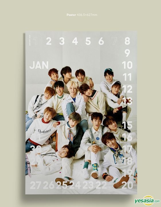 YESASIA: 2018 NCT Season's Greetings A GROUPS,MALE STARS,CALENDAR,PHOTO ...