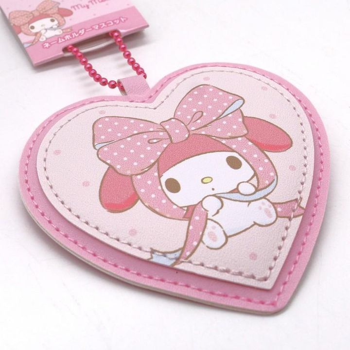 YESASIA: My Melody Name Tag with Keychain - T'S Factory - Lifestyle ...