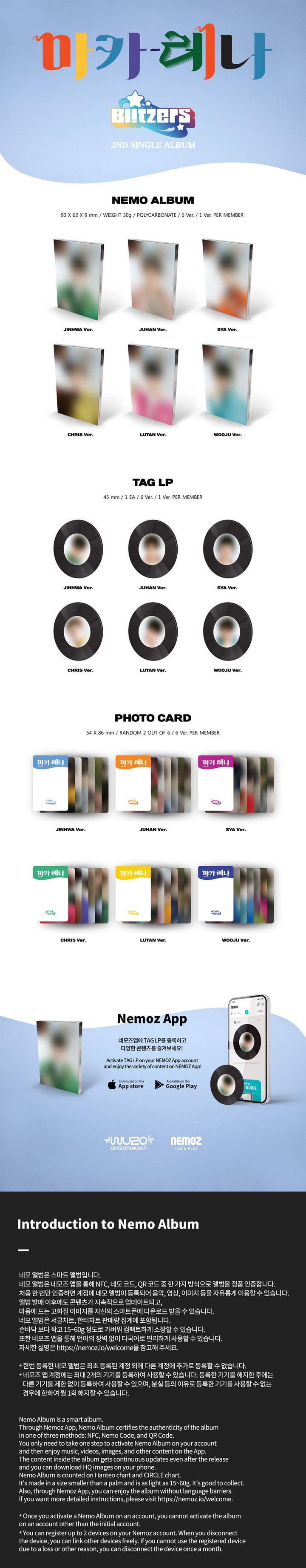 YESASIA: BLITZERS Single Album Vol. 2 - Macarena (Nemo Album) (Ju Han ...