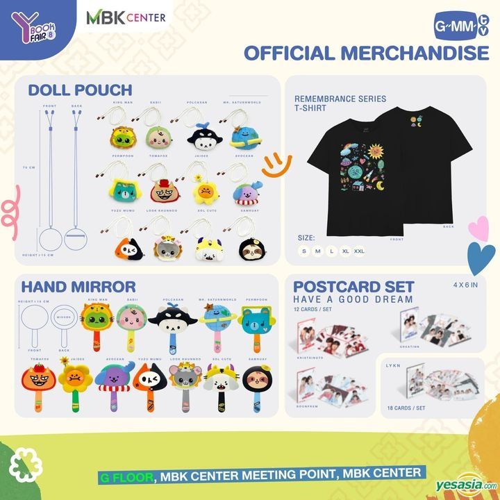 YESASIA: Pond & Phuwin : Permpoon - Hand Mirror PHOTO/POSTER,Celebrity Gifts - Pond Naravit ...