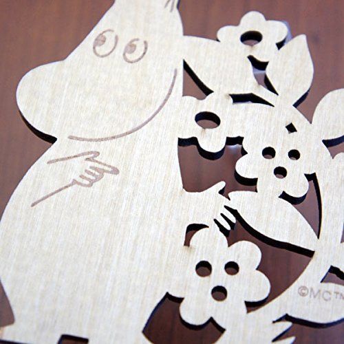 YESASIA: Image Gallery - MOOMIN Wooden Coaster (Moomin)