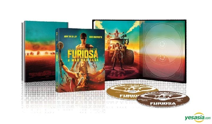 YESASIA: Furiosa: A Mad Max Saga (2024) (4K Ultra HD + Blu-ray) (Digibook) (Hong Kong Version ...