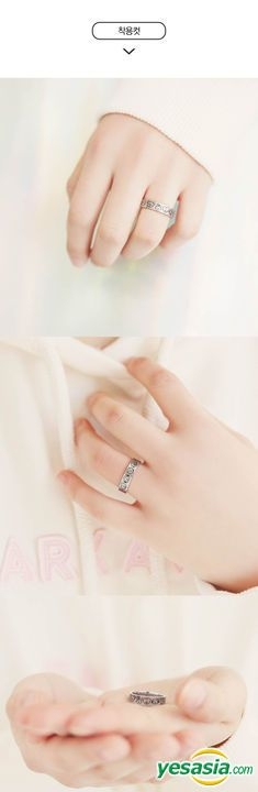 YESASIA: BT21 X OST - All Character Silver Ring (No. 8) Celebrity Gifts ...