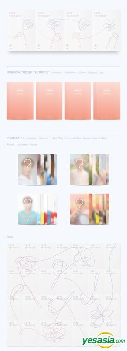 YESASIA: BTS Mini Album Vol. 5 - LOVE YOURSELF 'Her' (O Version) CD ...