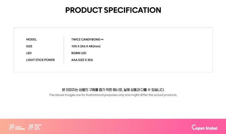 YESASIA: Twice Official Light Stick - Candybong GIFTS,PHOTO/POSTER ...