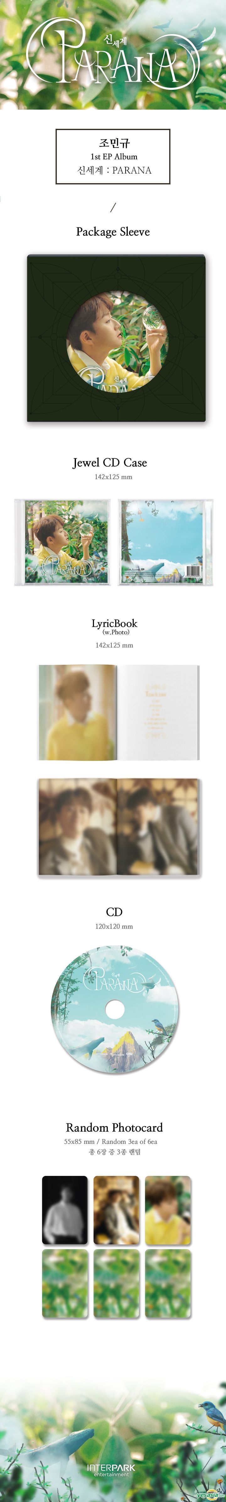 YESASIA: Cho Min Gyu EP Album Vol. 1 - PARANA CD - Cho Min Gyu ...
