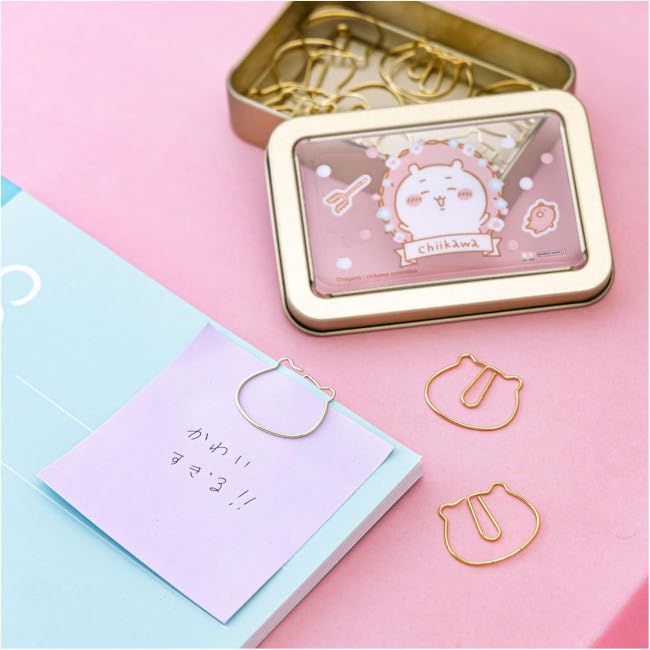 YESASIA: Chiikawa Paper Clips with Case - SUN-STAR Stationery ...