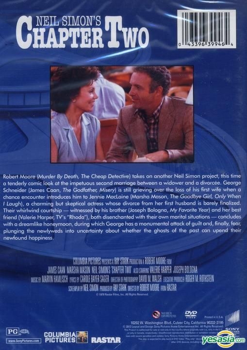YESASIA: Chapter Two (1979) (DVD) (US Version) DVD - Marsha Mason ...