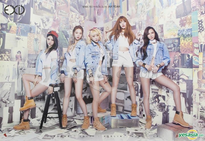 YESASIA: EXID Mini Album Vol. 2 + Poster in Tube CD - EXID, Sony Music (KR) - Korean Music ...