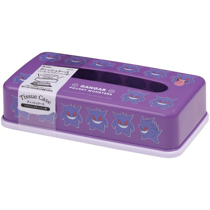 YESASIA: Pokemon Tissue Case (Gangar) - Skater - Lifestyle & Gifts ...