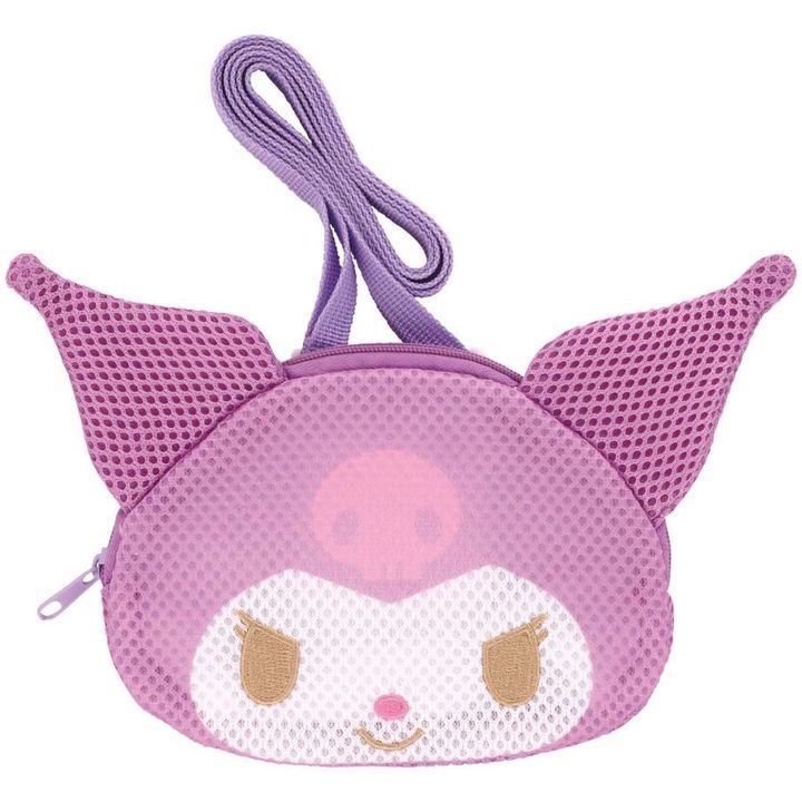 YESASIA: Kuromi Die Cut 2WAY Pouch - Skater - Lifestyle & Gifts - Free ...