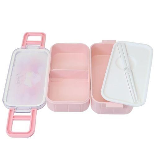 YESASIA: Kirby 2-Tier Lunch Box 600ml with Chopsticks PUPUPU STARLIGHT ...