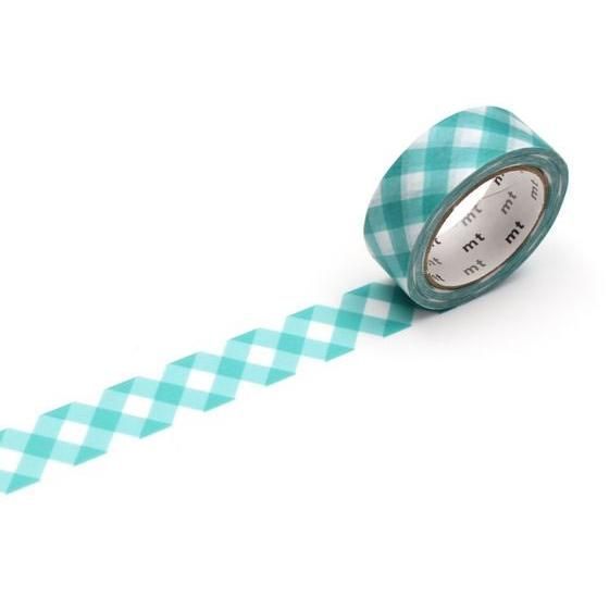 YESASIA: mt Masking Tape : mt 1P Thick Gingham Check (Green) - mt ...
