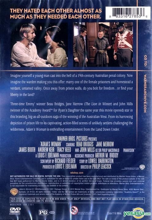 YESASIA: Image Gallery - Adam's Woman (1970) (DVD) (US Version) - North ...
