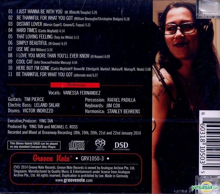 YESASIA: Use Me (SACD) (US Version) CD - Vanessa Fernandez, Groove Note Records - Western ...