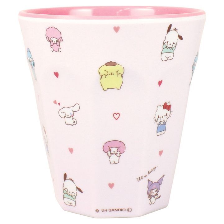 YESASIA: Sanrio Characters Print Plastic Cup (Pink) - T'S Factory ...