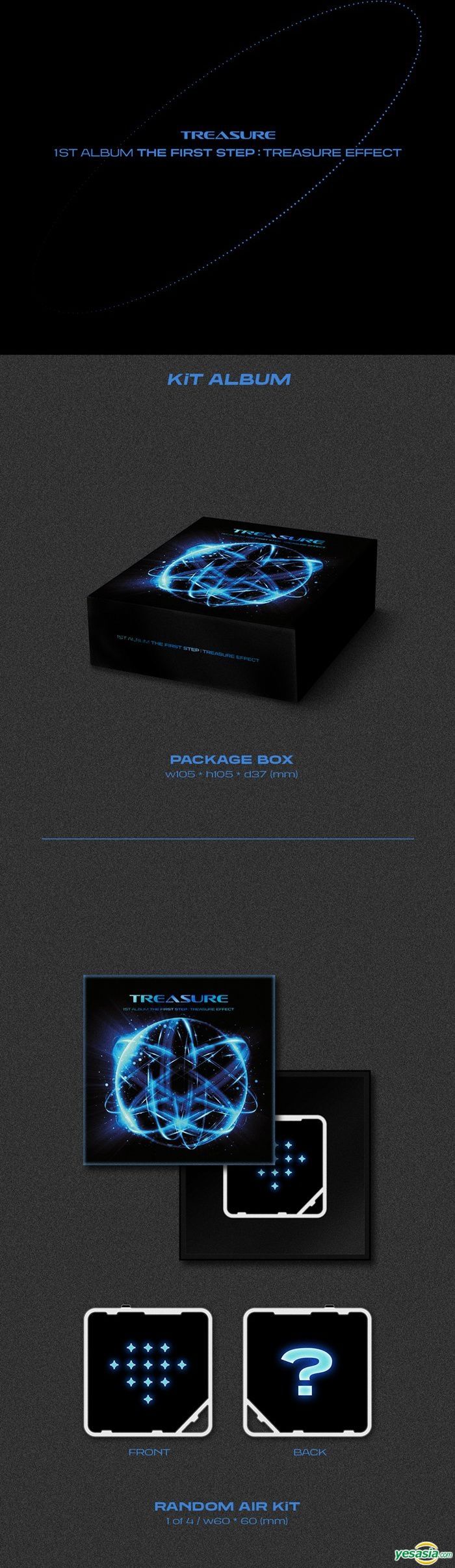 YESASIA : TREASURE Vol. 1 - THE FIRST STEP : TREASURE EFFECT (KiT Album ...