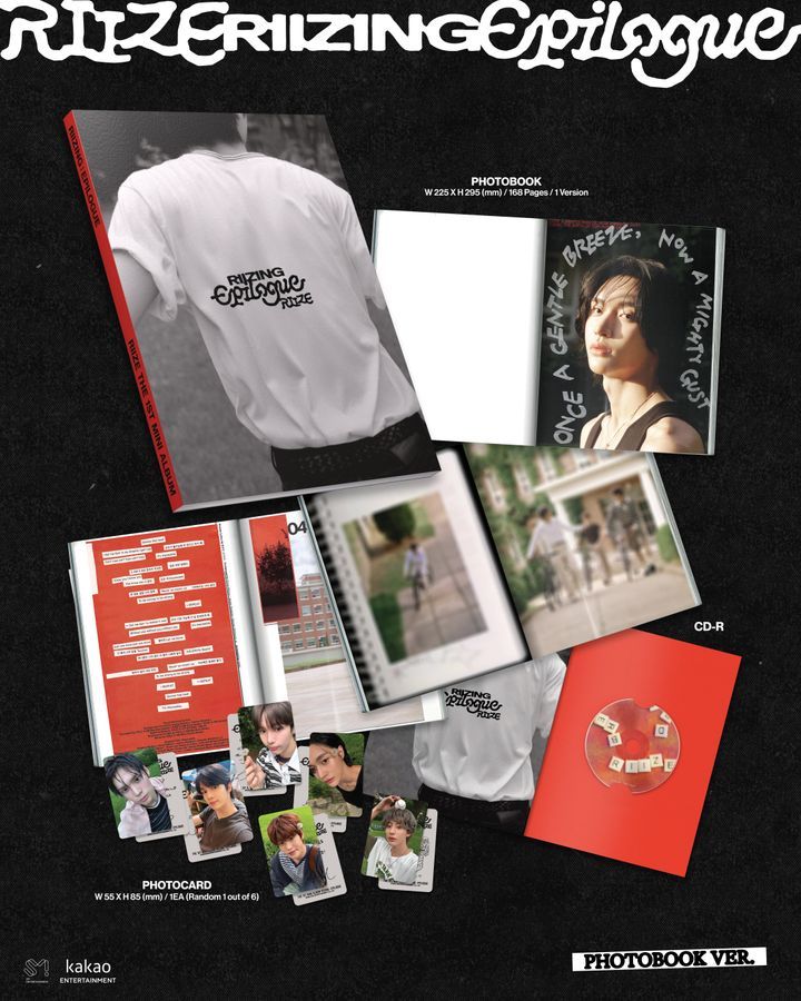 YESASIA: RIIZE Mini Album Vol. 1 - RIIZING : Epilogue (Photo Book Version) CD - RIIZE, SM ...