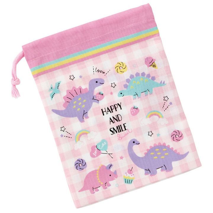 YESASIA: HAPPY AND SMILE Rainbow Drawstring Pouch - Skater - Lifestyle ...