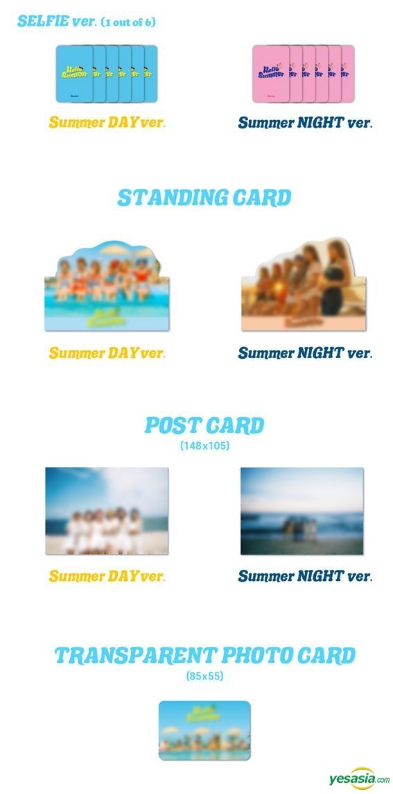 YESASIA: Image Gallery - April Summer Special Album - Hello Summer ...