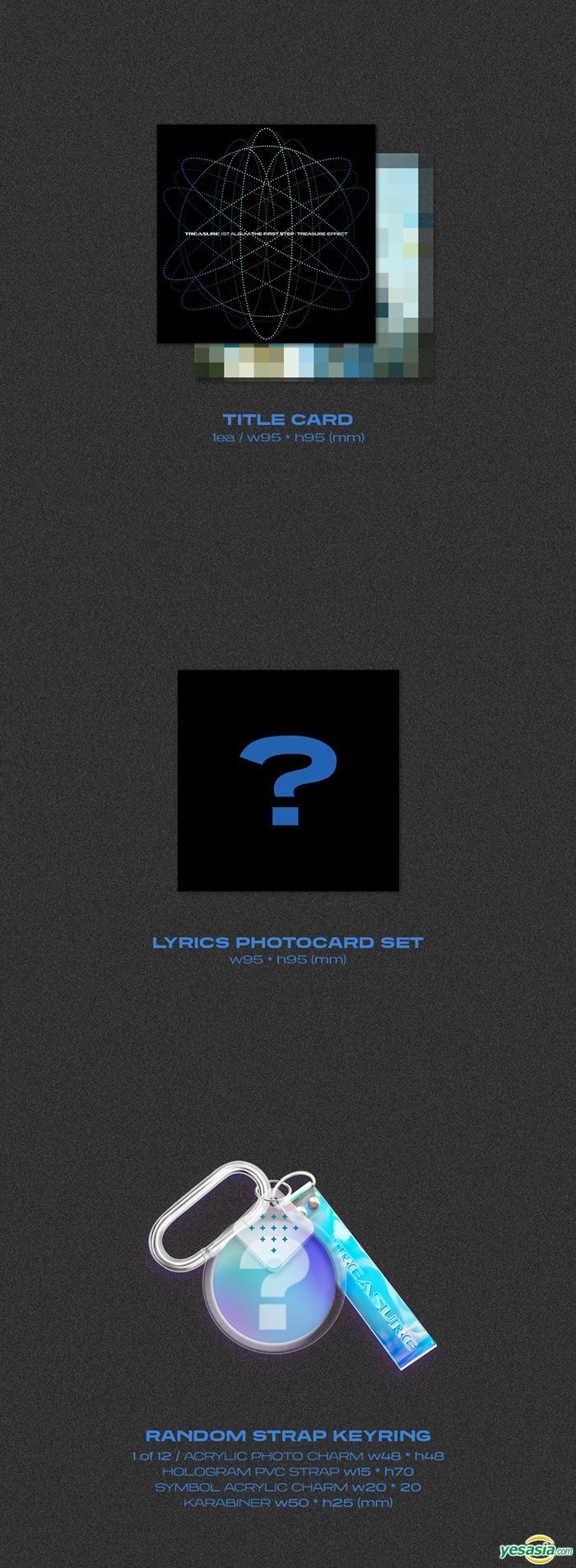 YESASIA : TREASURE Vol. 1 - THE FIRST STEP : TREASURE EFFECT (KiT Album ...