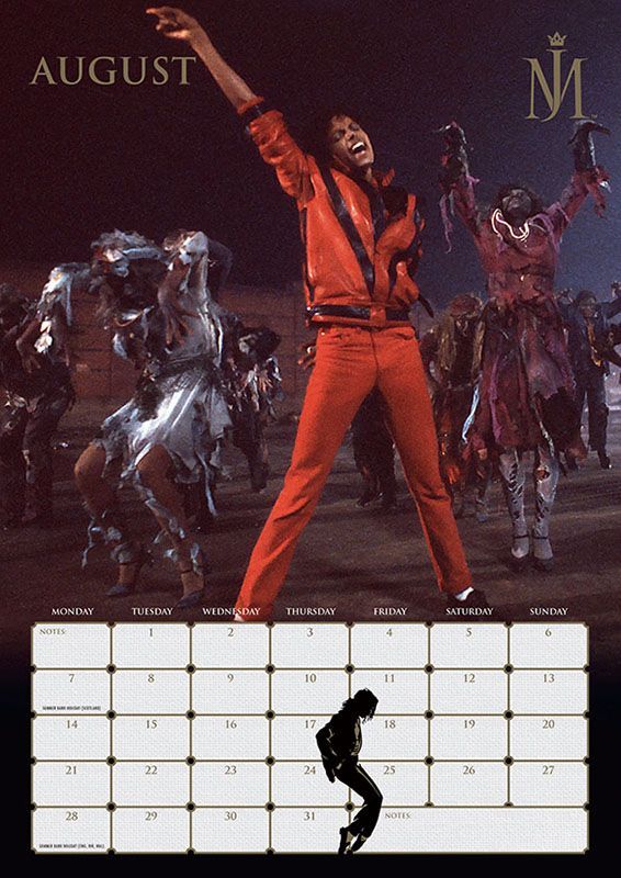 YESASIA : Michael Jackson 2023年月曆 海報/寫真集,掛曆 - - 日本明星精品 - 郵費全免 - 北美網站