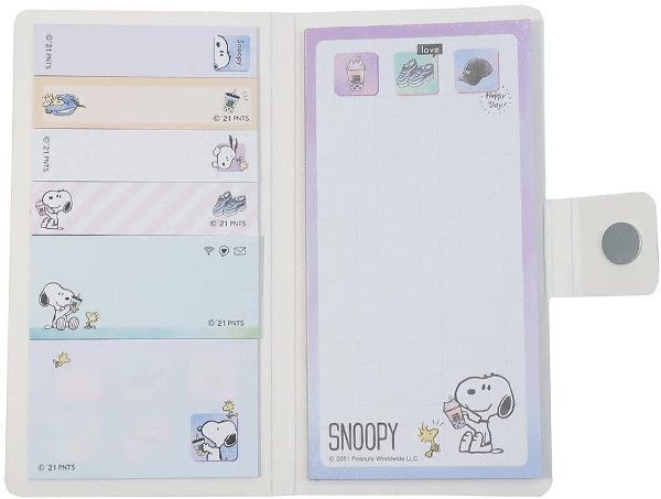 YESASIA: SNOOPY Memo Pack & Sticky Notes Set (Icon) - Kamio Japan ...
