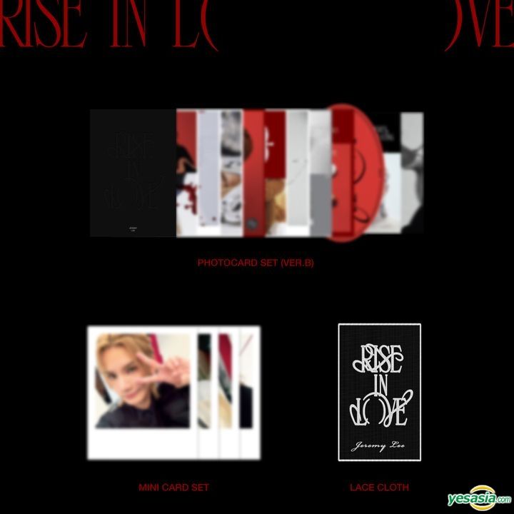 YESASIA : Jeremy Lee 李駿傑 首張個人專輯 《 RISE IN LOVE 》(Version B) 音樂 - 李駿傑 ...