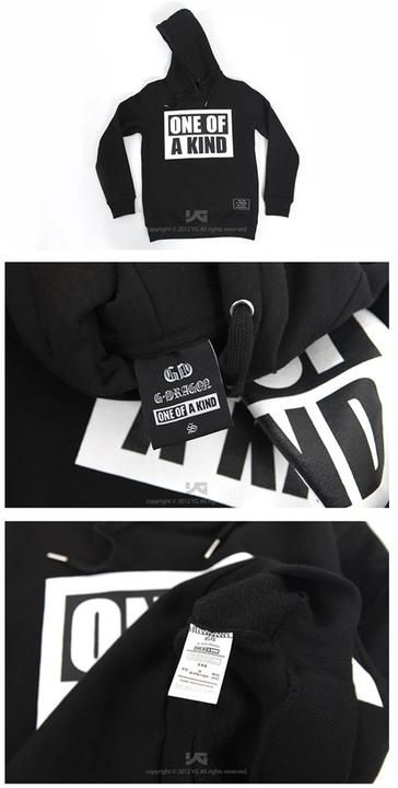 YESASIA: GD 2012 First Mini Album Hoodie Shirt (Black / Medium) GIFTS ...
