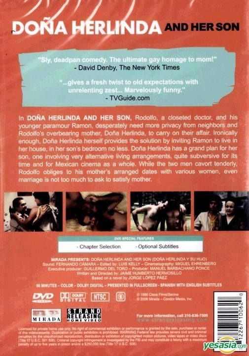 YESASIA : Dona Herlinda and Her Son (1985) (DVD) (美國版) DVD - Arturo Meza, Guadalupe Del Toro ...