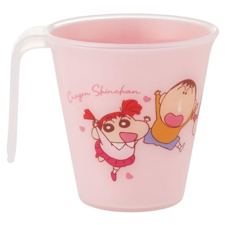 YESASIA: Crayon Shin-Chan Plastic Cup 260ml with Handle - Skater ...