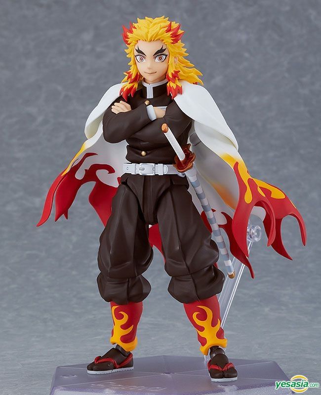 YESASIA: figma : Demon Slayer: Kimetsu no Yaiba Kyojuro Rengoku - Demon ...