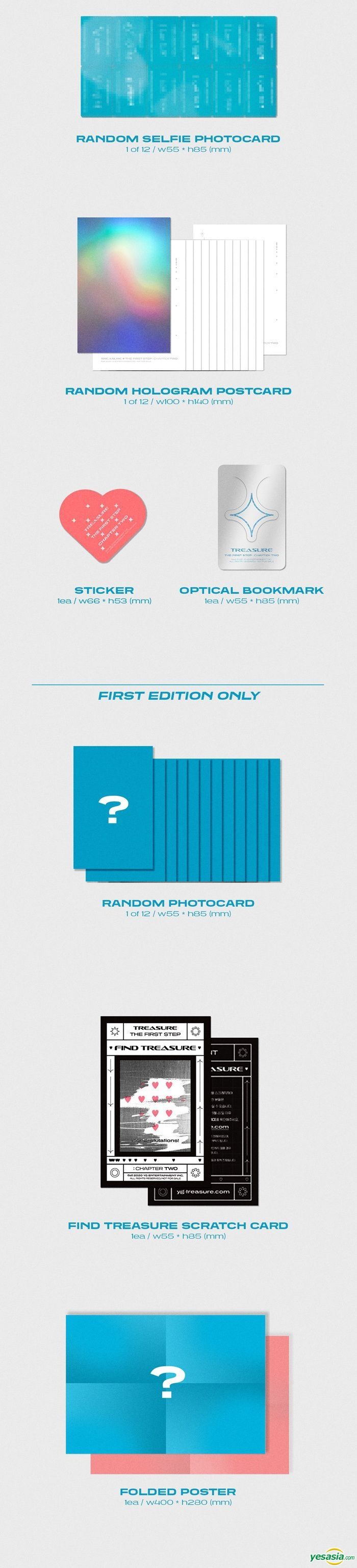 YESASIA: TREASURE Single Album Vol. 2 - THE FIRST STEP : CHAPTER TWO ...